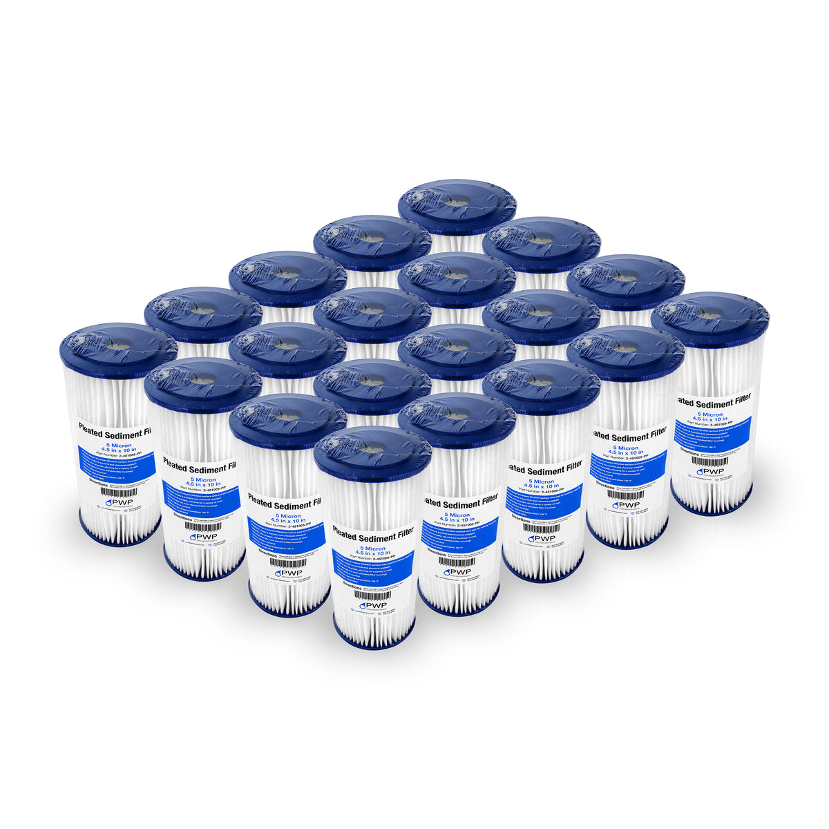 Sediment Pleated Poly Water Filter 4.5x10 – ProWaterParts